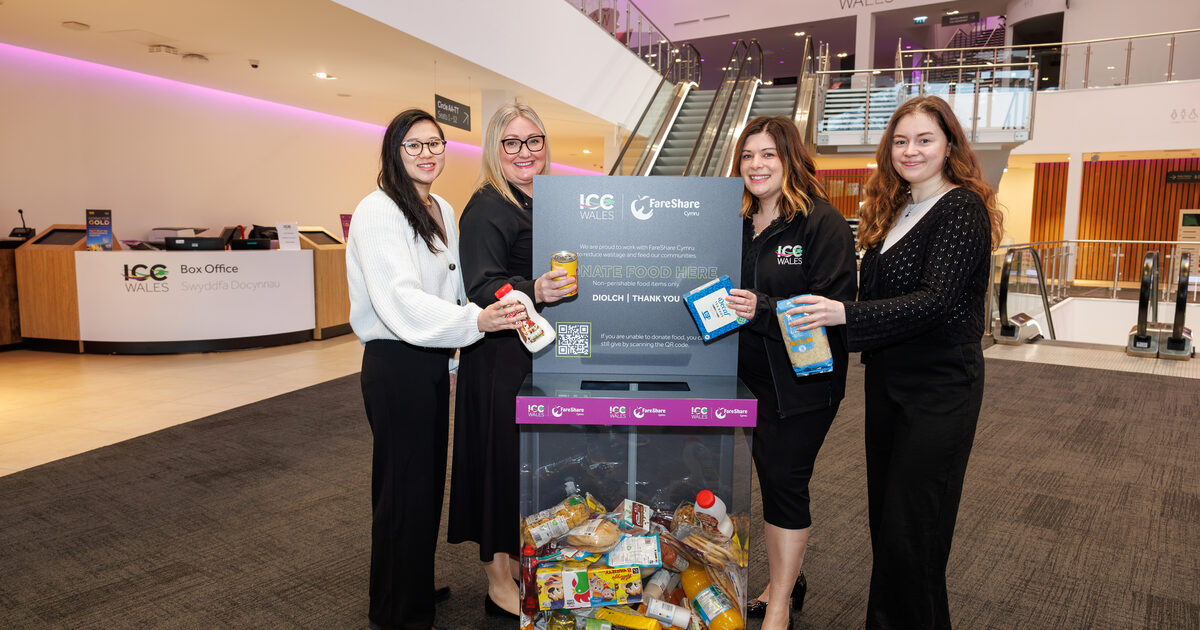 FareShare Cymru and The Great Donation Drive | ICC Wales